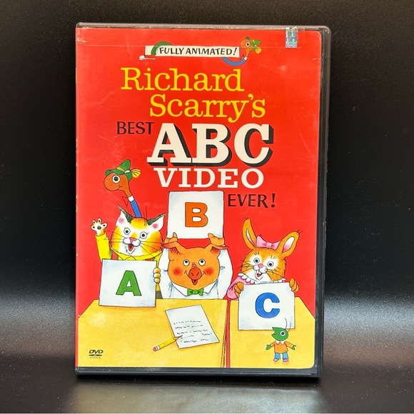 Media | Dvd Richard Scarrys Best Abc Video Ever Kids Educational ...